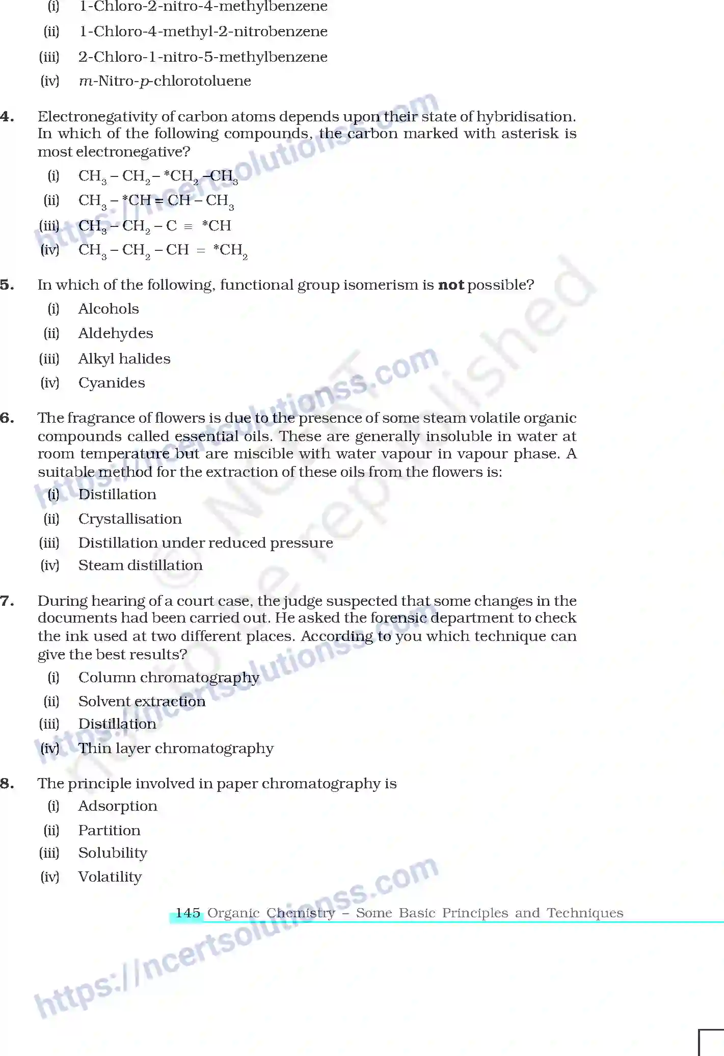 Class 11 Chemistry Organic Chemistry Some Basic Principles And ...