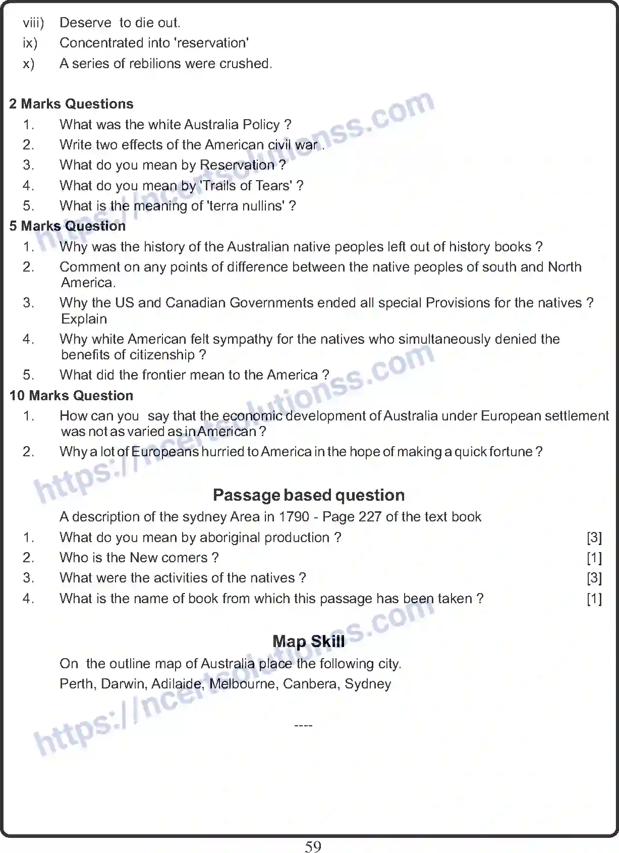 Class 11 History Path to Mordernisation note